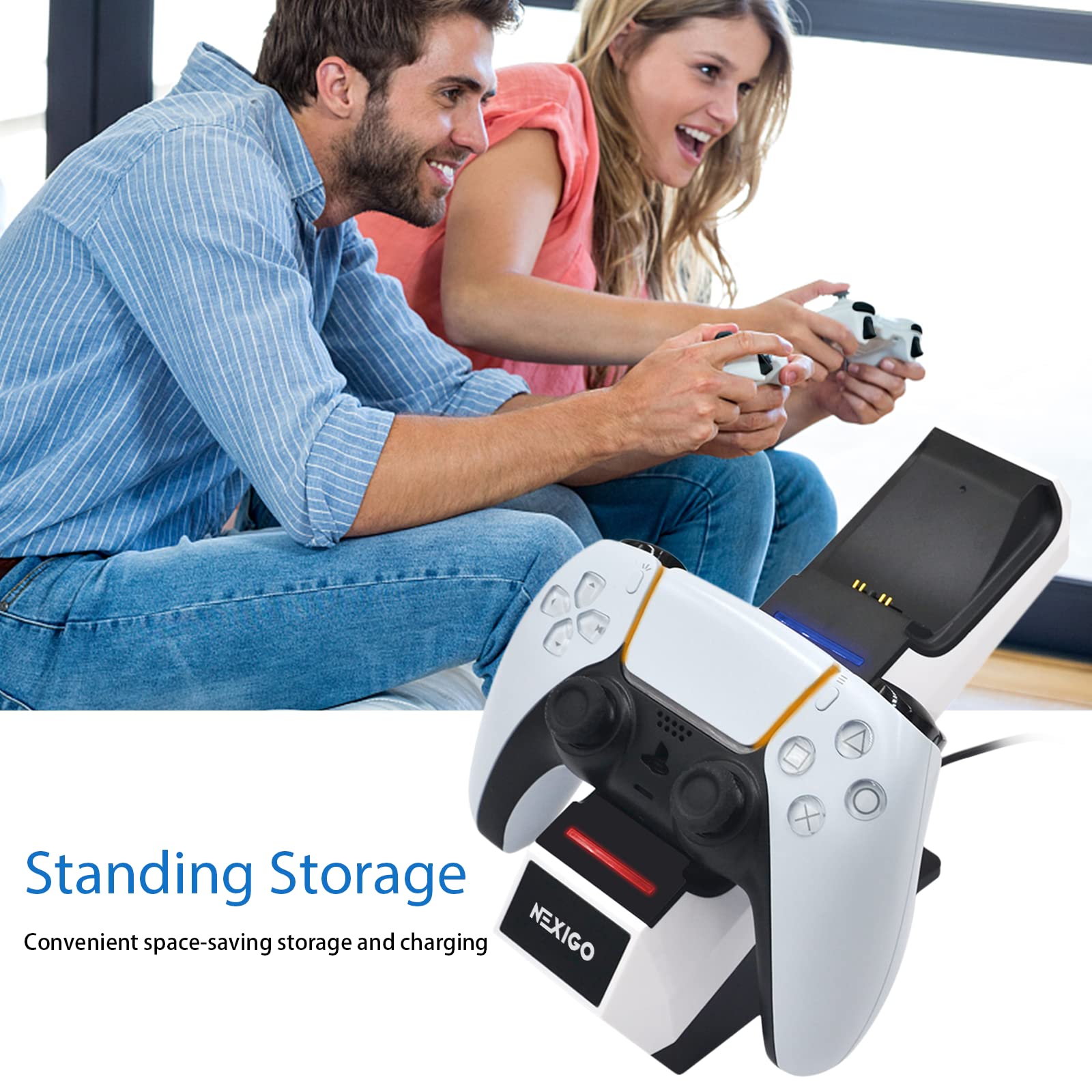 NexiGo PS5 Controller Charger