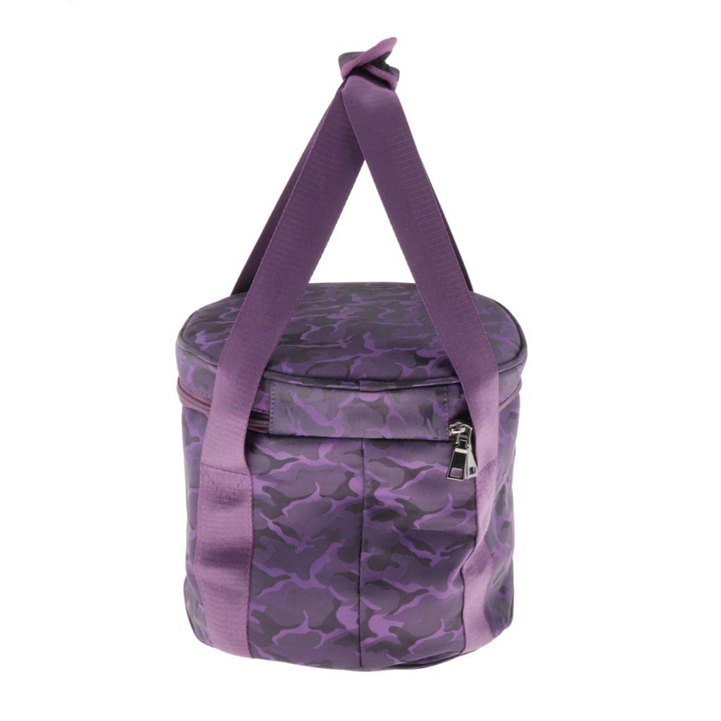 LoveinDIY Thicken Double Zipper Carrier Bag for Singing Bowl Travel Carry Case Protector - 10inch Camouflage,6900b20e92fbcce637e455560a2adcd0