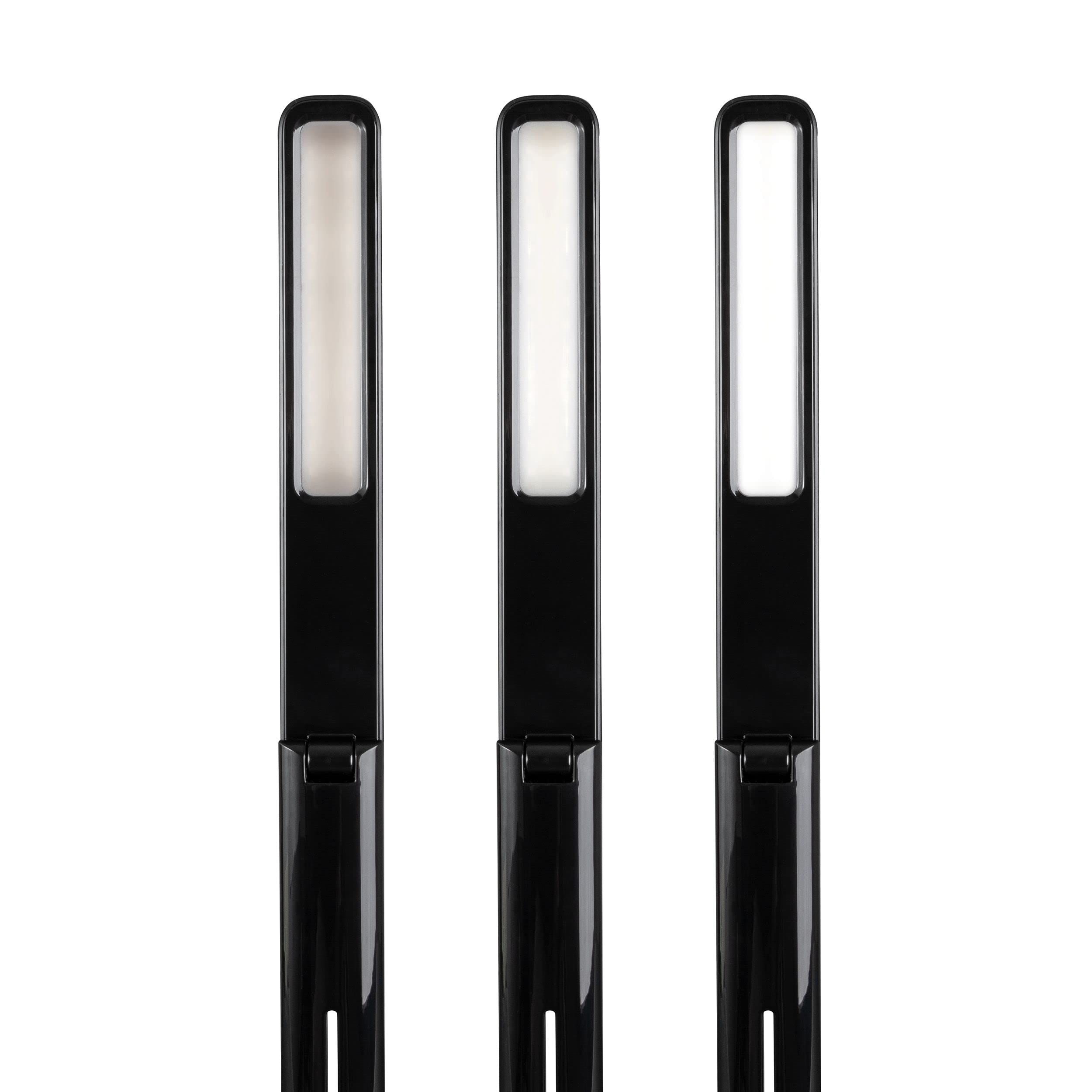OttLite Slimline LED Desk Lamp β Touch Activated Controls, 3 Brightness Settings, ClearSun LED, Modern Design for Work, Office, or Dorm