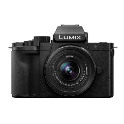 Panasonic DC-G100KK LUMIX G100 4K Mirrorless Vlogging Camera with 12-32mm Lens Bundle with 64GB SD Card, Gadget Bag Kit, Extra Battery, and 12-Inch Flexible Tripod (5 Items)