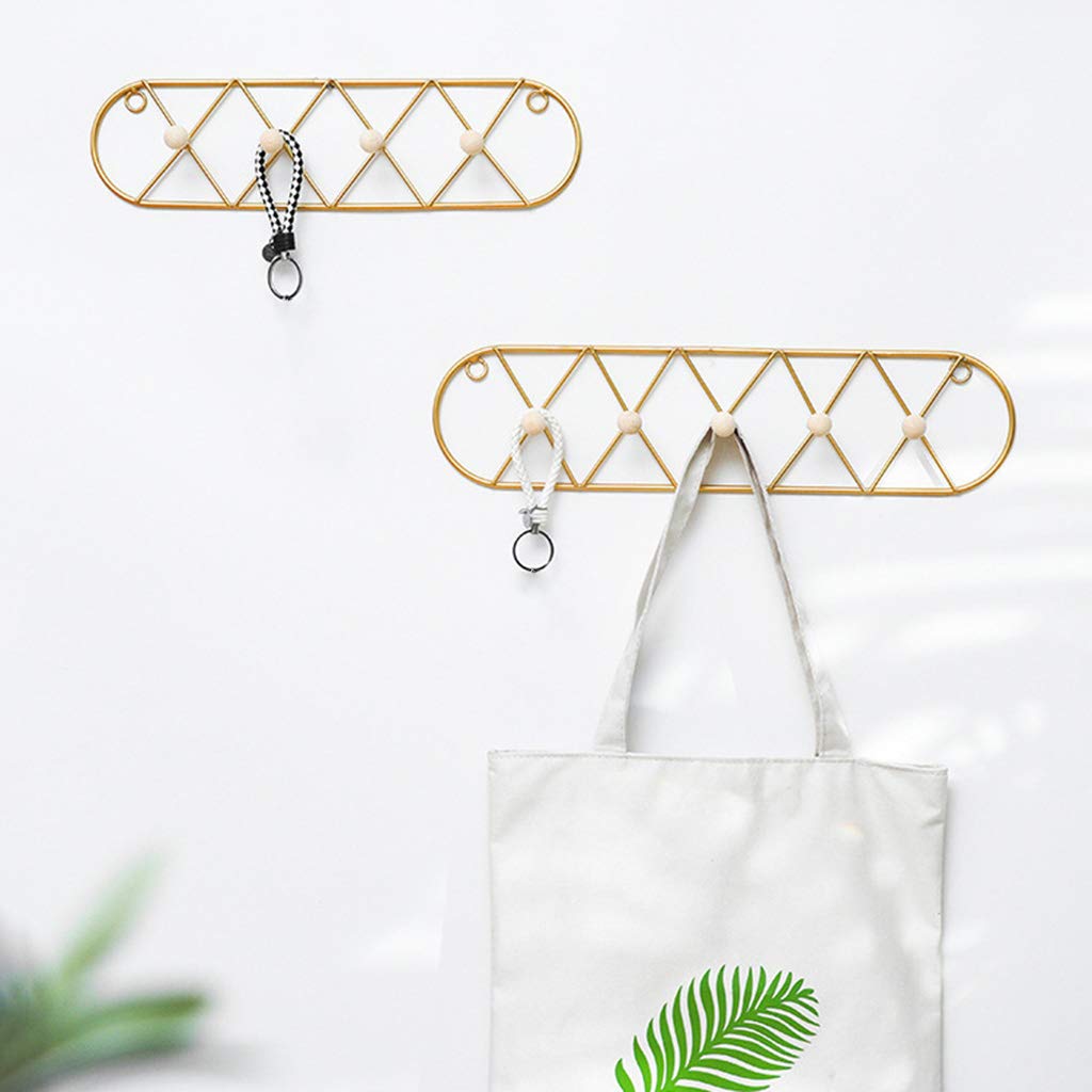 ljhnba Door Rack Hook Hanger Bathroom Kitchen Towel Storage Holder Hanging Coat Hat Towel Bag Ties Wall Organizer Rack Baby Coat Hangers