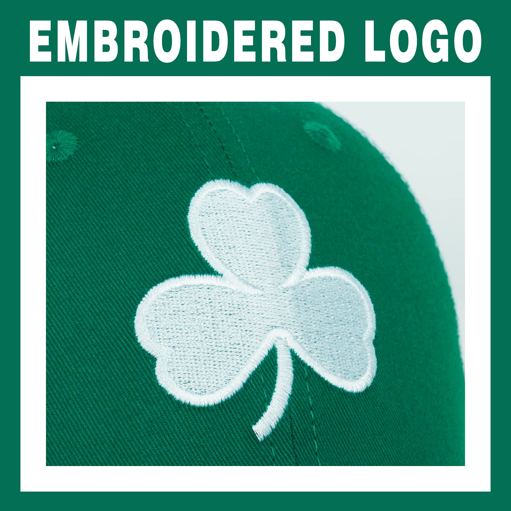 St Patricks Day Hat for Men Women Gifts Saint Pattys Costume Clover Baseball Cap Green