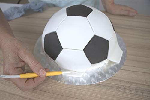 PME Football/Soccer Pattern Cutters, Standard, White