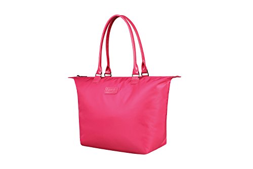 Lipault - Lady Plume Tote Bag - Medium Top Handle Shoulder Handbag for Women - Tahiti Pink