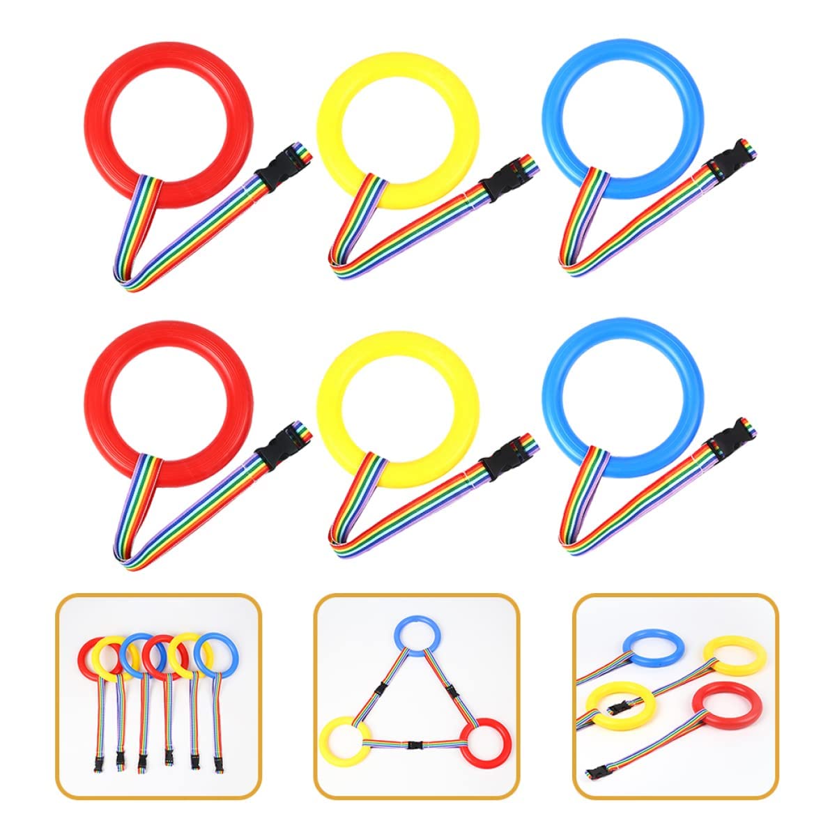 Walking Rope for Preschool,Kids Walking Rope,Kindergarten Walking Rope, 6/12/24/36Pcs Preschool Walking Rope with Handles (24PCS)