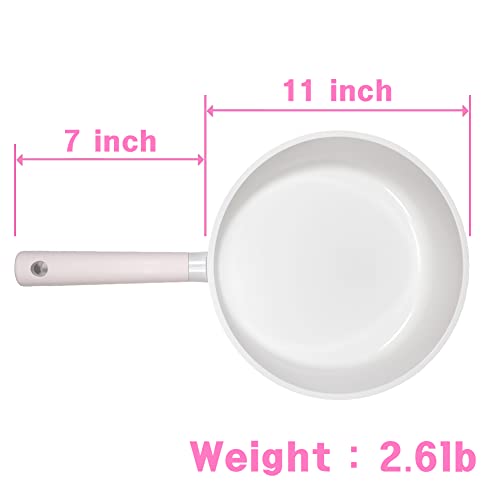 SCSP - SUI Ceramic Non-Stick Frying Pan 11Inch/Made In Korea/5 - Layer Coating/IH Induction and all heat sources available