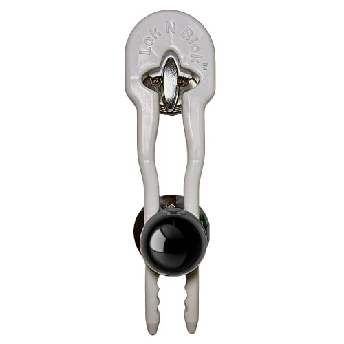 Lok N Blok Portable Door Lock Deadbolt Device No Tools Required for Maximum Deadbolt Protection Key Bumping Proof Guard Defender Home Apartment and Travel Safety Security and Child Lock