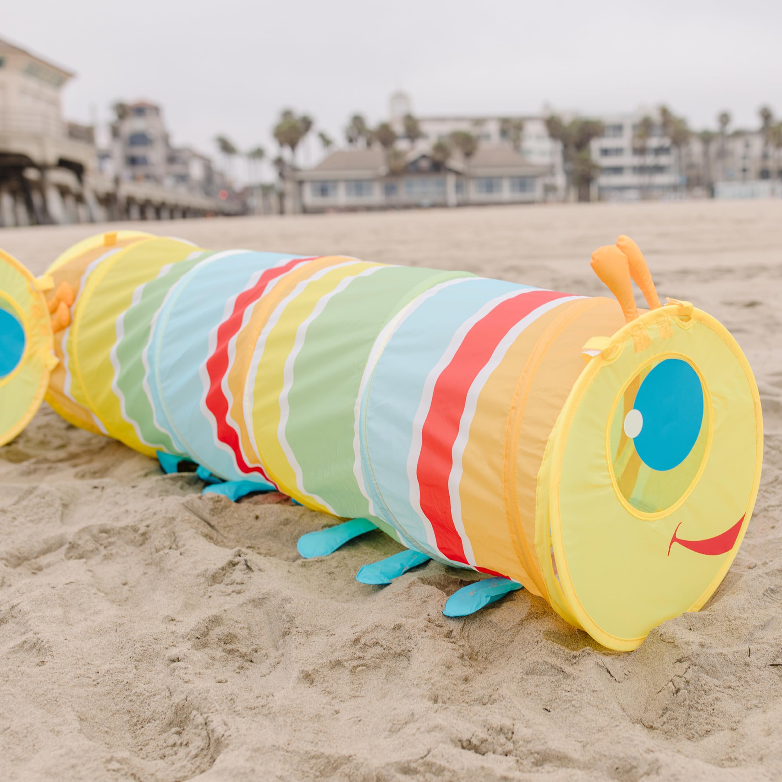 Melissa & Doug Sunny Patch Giddy Buggy Crawl-Through Tunnel - Indoor Outdoor Developmental Activity Toy Tunnel For Toddlers And Kids Ages 3+ (Multi color)