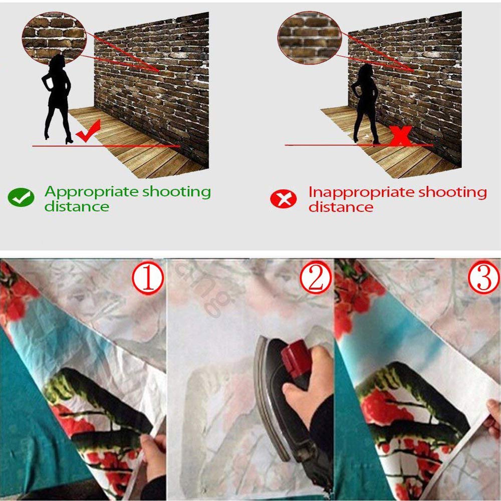 OUYIDA Halloween Theme 6X9FT Pictorial Cloth Seamless Customized Photography Backdrop Background Studio Prop TP17