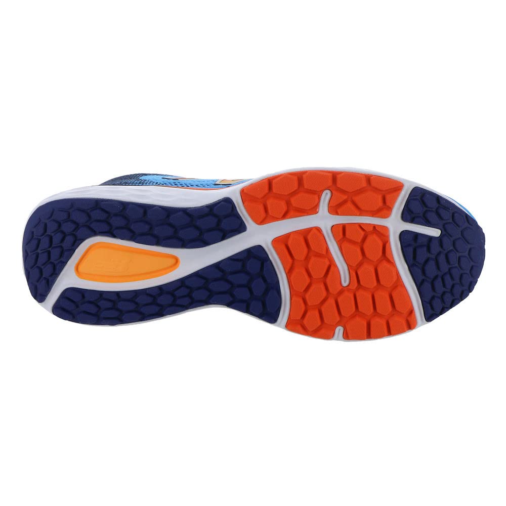 New Balance mens 680 V7 Running Shoe 11.5 Vibrant Sky/Vibrant Orange