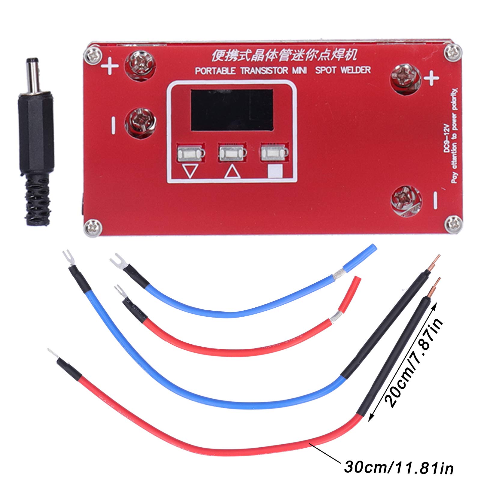 Spot Welder, Portable Transistor Spot Welder with LCD Screen DIY Mini Spot Welder Spot Welding Machine Equipment Handheld Welding Pen Kit for Battery
