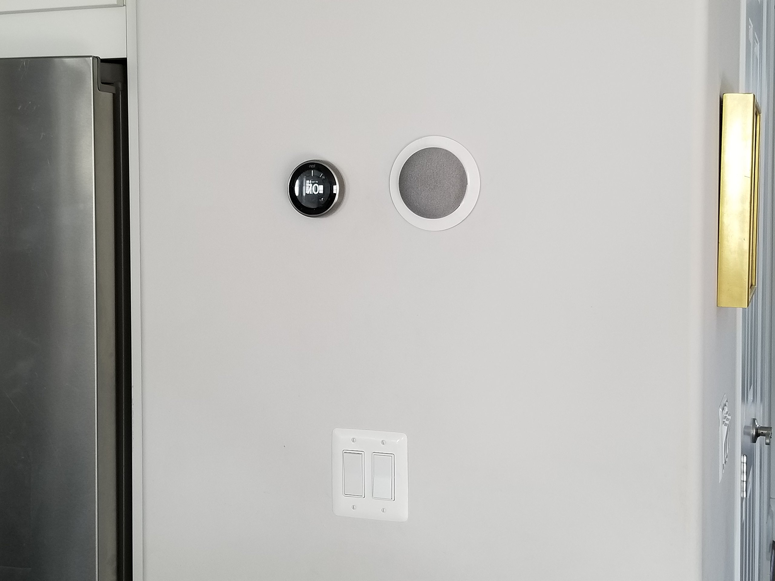 Mount Genie Simple Built-in Wall Mount for Google Nest Mini (2nd Gen) | Award Winning Design | Improves Sound and Appearance | Designed in USA (1-Pack)