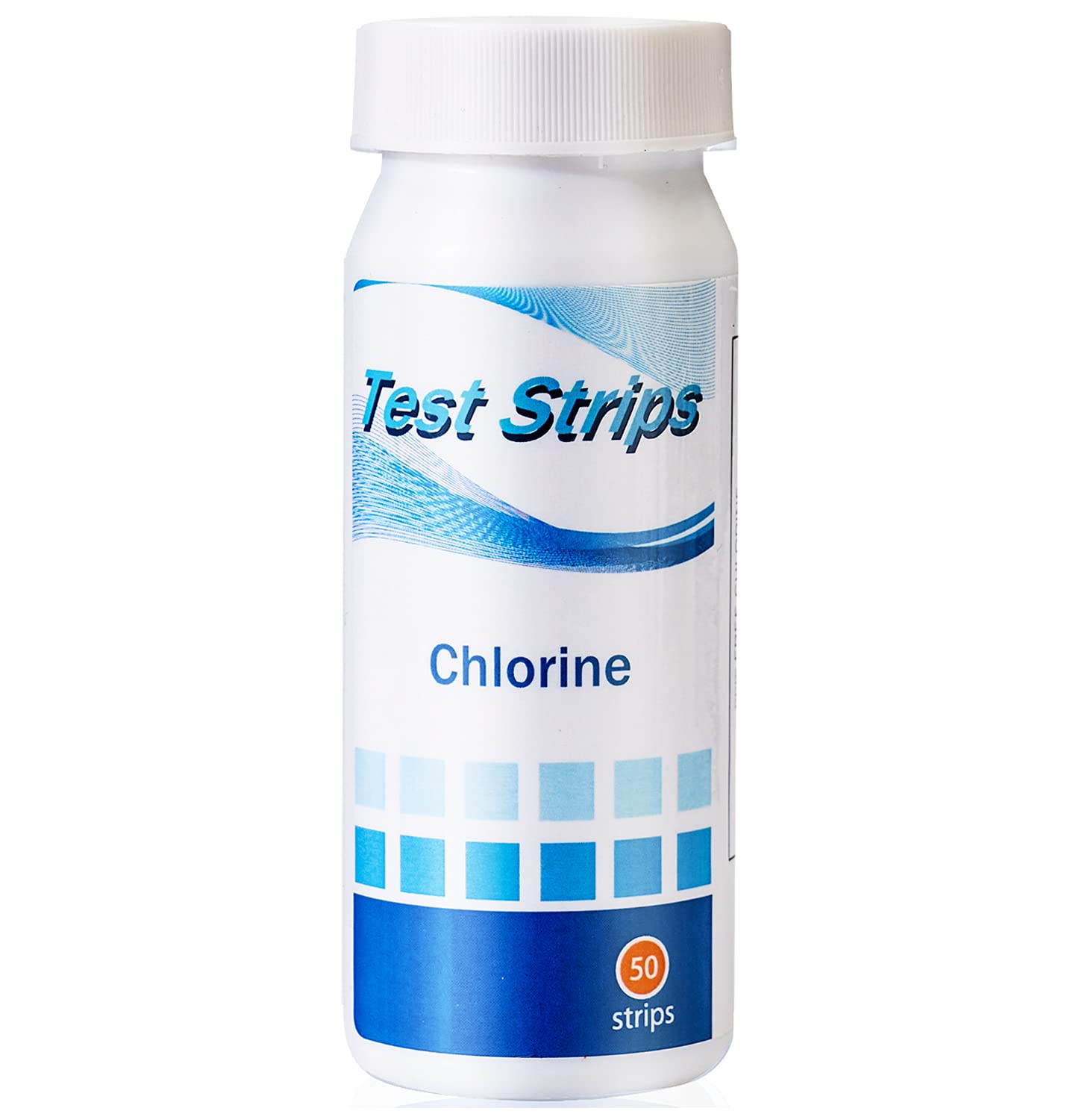 SuperCheck Chlorine Test Strips, 0-750 ppm, 50 Count, Chlorine Test Strips for Food Service, Measure Chlorine Contents in Sanitizing Solutions, Sanitizer Test Strips Food Service, Bleach Test Strips