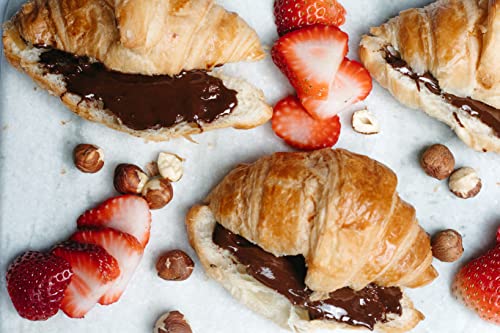 Livlo Zello Keto Chocolate Hazelnut Spread - Keto Dessert with 2g Net Carb Per Serving and No Added Sugar - Rich & Delicious Keto Snack - 10 oz Canister