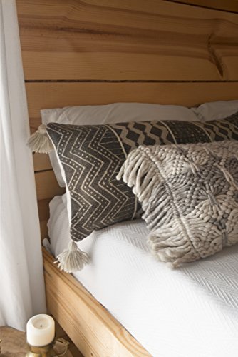 Loloi P0607 Pillow Cover Only/No Fill, 13" x 35", GrayMulti