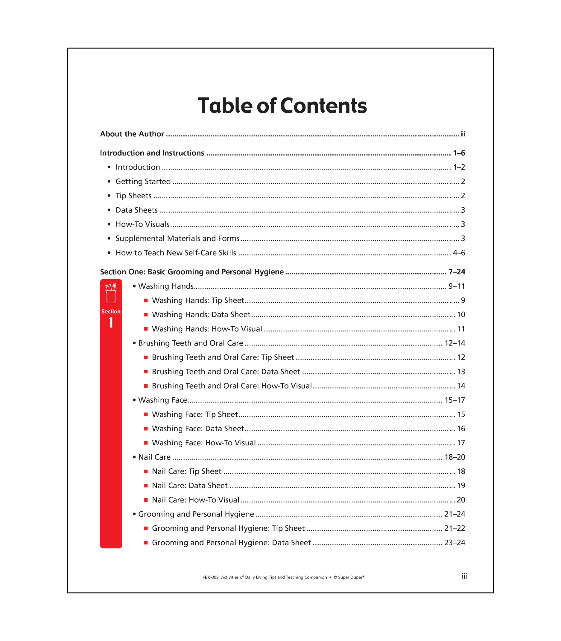 Super Duper Publications | Webber Activities of Daily Living - Tips and Teaching Companion | Self-Care Activities and Routines | Occupational Therapy Educational Resource for Children and Adults
