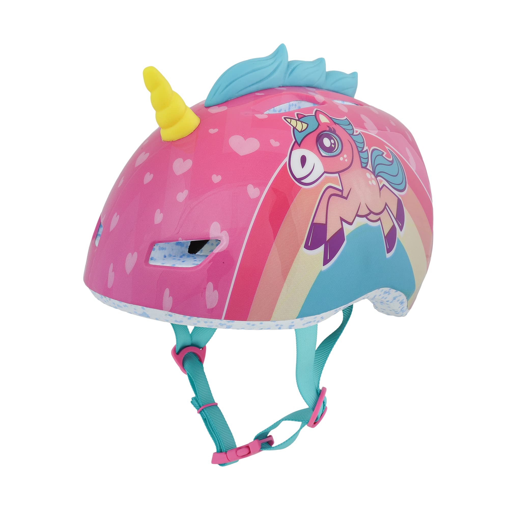 Raskullz Lil Unicorn Horn Infant Bike Helmet, 1+ (48-52 cm), Pink (7114584)