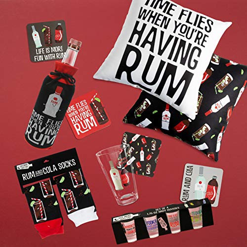 Pavilion - Life Is More Fun With Rum - Rum & Coke - 16 oz Pint Glass Tumbler