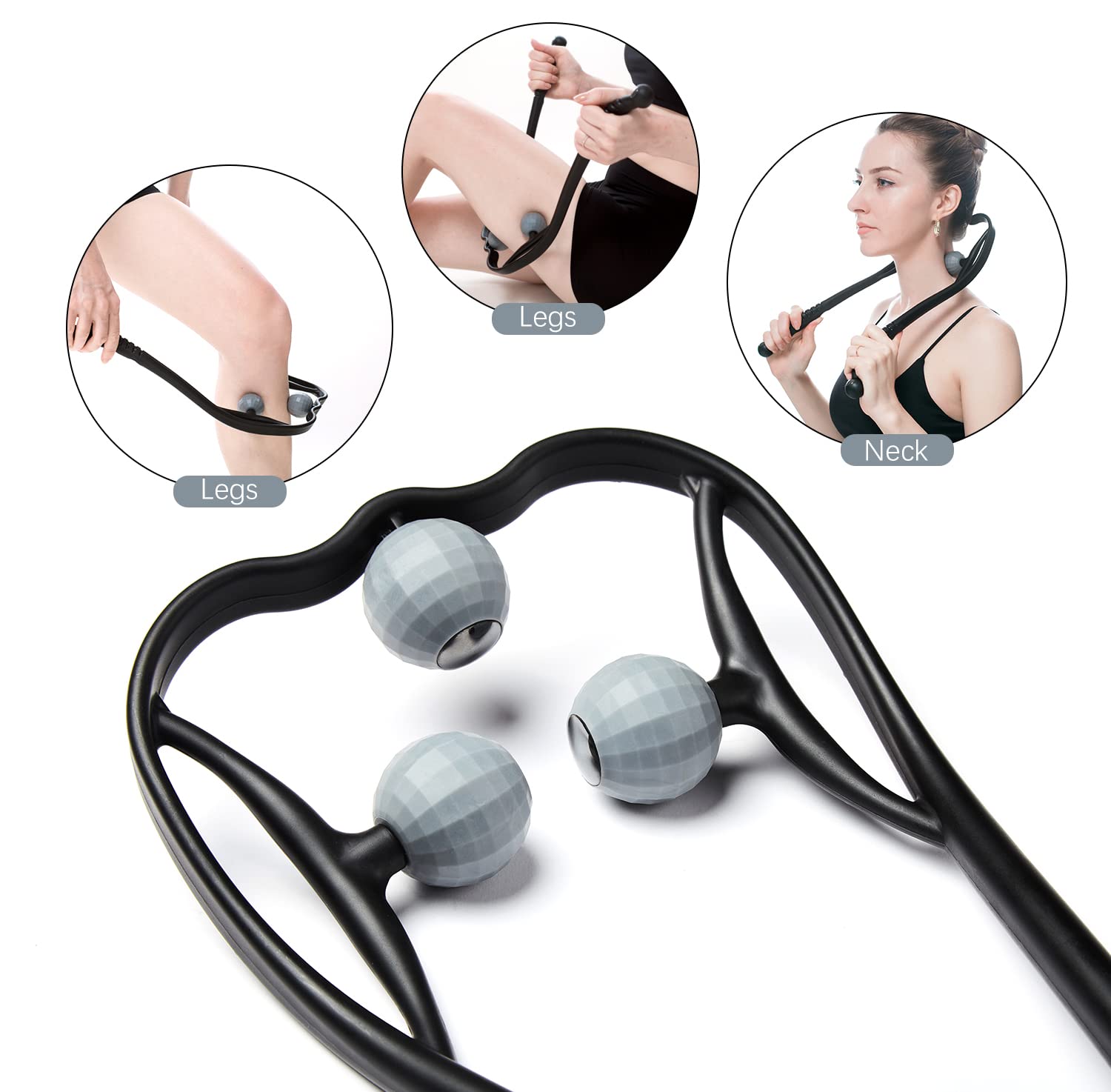 Lyanxinlei Best Self Massager for Your Neck with Multiple Trigger Points for Pain Relief