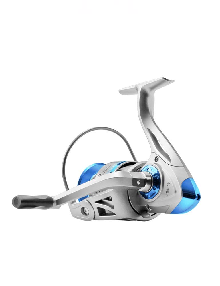 LLJPYX7L Sea Fishing Reel, Suitable for Beginners to use Light and Powerful Body, Suitable for Salt Water and Fresh Water, 10 Rust-Proof Bearings 4.7:1 high-Speed Gear Ratio (Size : 2000)