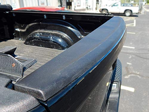 Red Hound Auto Tailgate Spoiler Molding Cap Compatible with Dodge Ram 2009-2018 1500 Pickup & 2010-2018 2500 3500 Truck Tail Gate Bed Lip Cover Top Edge Guard Protector No-Drilling Uses OEM Holes