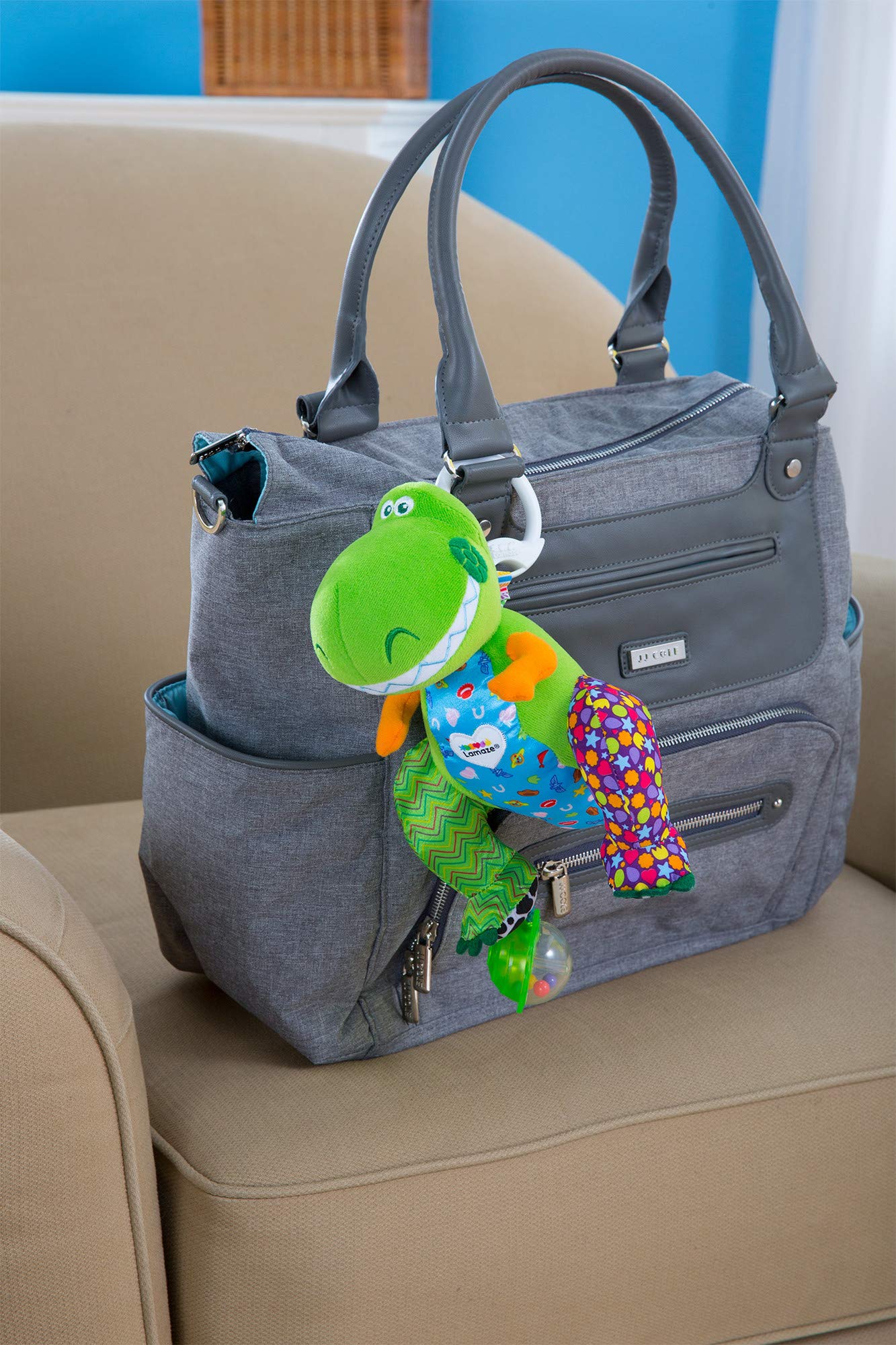 Lamaze Disney/Pixar Toy Story Clip & Go Rex Stroller Toy