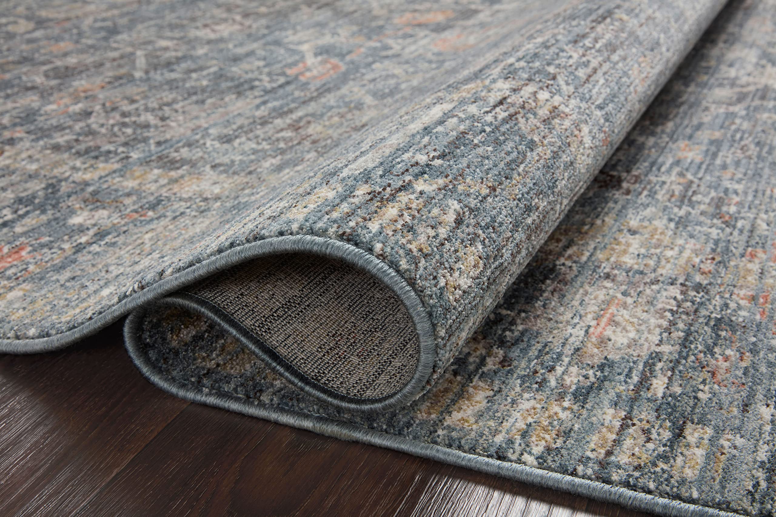 Loloi Magnolia Home by Joanna Gaines x Millie Denim/Multi 7'-10" x 10' Area Rug