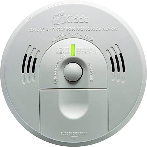 Kidde Smoke & Carbon Monoxide Detector with Voice Alerts, Battery Powered, Combination Smoke & CO Alarm, 2 Pack