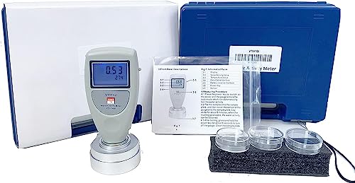 VTSYIQI Water Activity Meter Food AW Tester Monitor Water Analyzer for Grain Fruits Vegetables Breads Biscuits Cakes Puffed Food 6 bit Backlight Digital Display