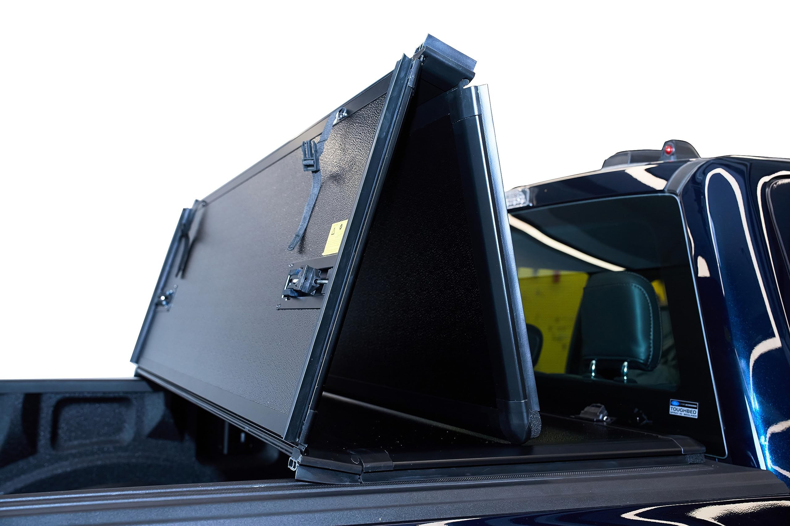 Lotyjonkk Hard Tri-Fold Truck Bed Tonneau Cover Compatible with 2016-2023 Toyota Tacoma SR5 Access cab 5'/60.5" Bed(Excludes Trail Special Edition Storage Boxes) YG103