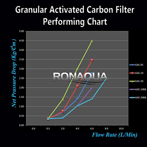 Standard Whole House Coconut Shell Granular Activated Carbon Water Filter 20β x 2.5β Fits 20β x 2.5β Housings. Remove Chlorine and Bad Odor. Compatible with EP-20, HX-CB-25-2010, F3WCB32 Pack of 2