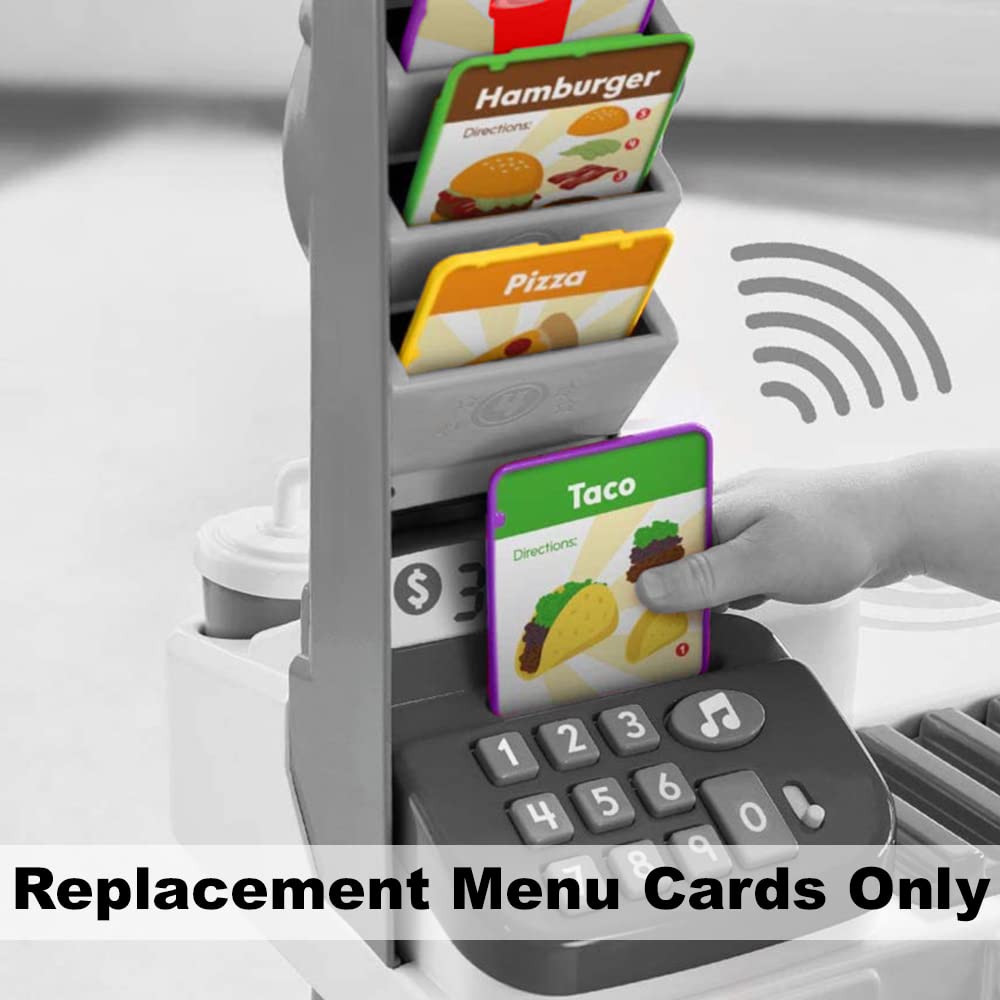 Laugh and Learn Servin' Up Fun Food Truck DYM74 - Replacement Menu Cards
