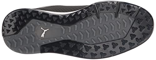 Puma Golf Men's Proadapt Alphacat Disc Golf Shoe, Puma Black/Puma Silver/Quiet Shade, 11