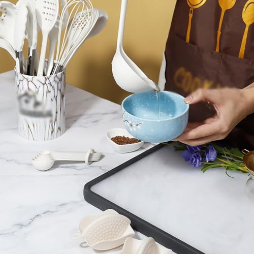 LMMDP Anti-scalding Handle Kitchen Utensils Set Kitchen Household Cooking