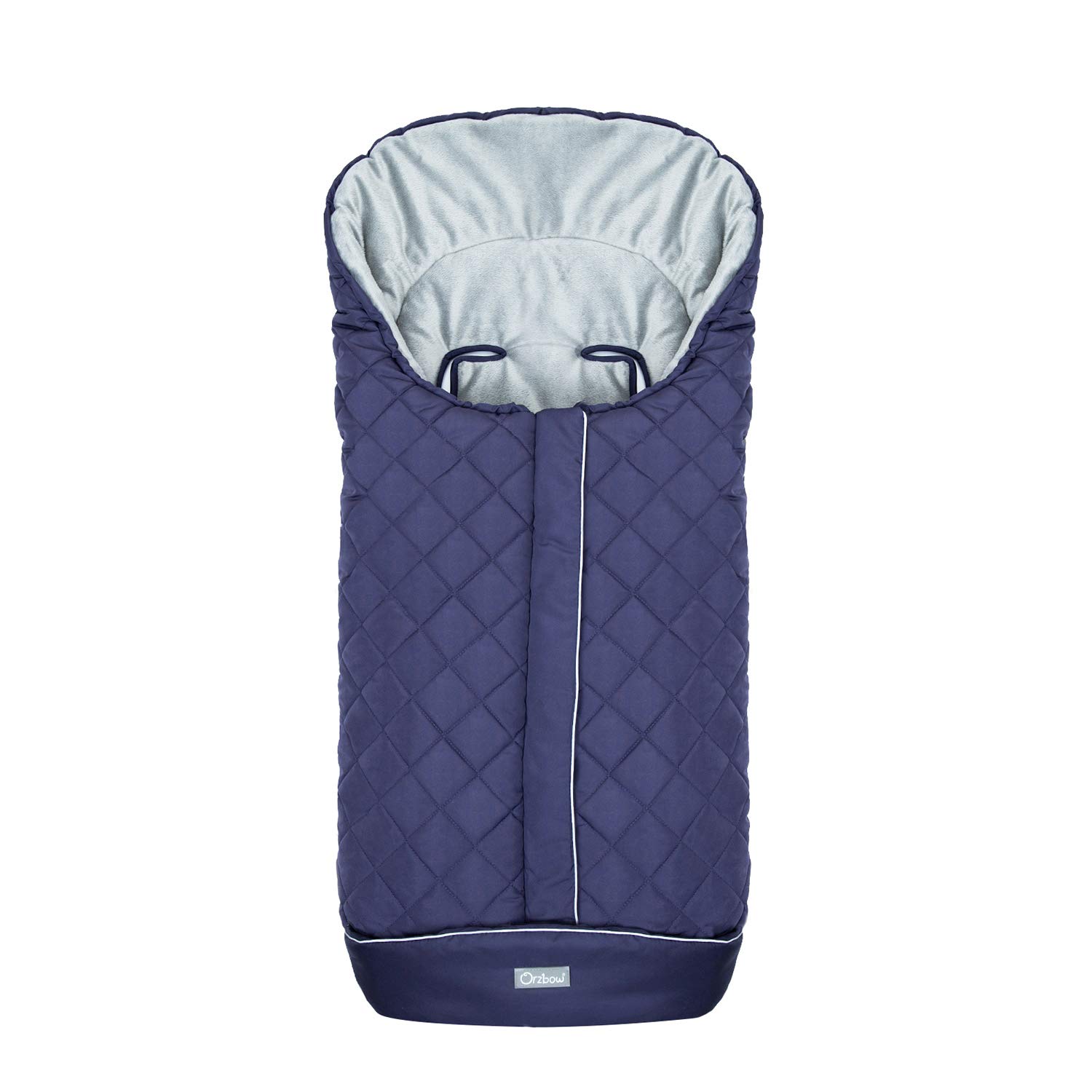 Orzbow Warm Bunting Bag Universal,Stroller Sleeping Bag Cold Weather,Waterproof Toddler Footmuff (Navy Blue)