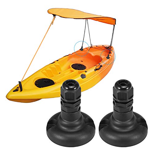 NNXC 1 Pair Kayak Canopy Mount Base Hardware Kit for Boat Canoe Awning Sun Shade