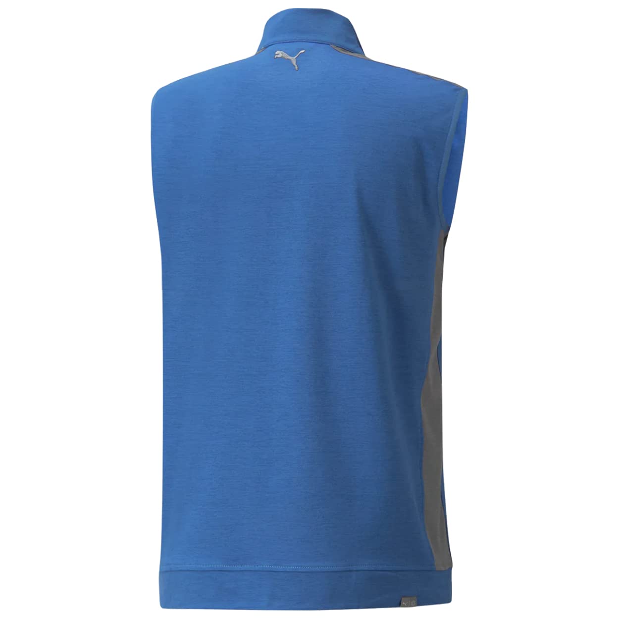 Puma Golf Men's Cloudspun T7 Vest, Bright Cobalt Heather-Quiet Shade Heather, XX-Large