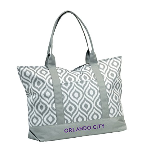 Logo Brands MLS Houston Dynamo Ikat Tote, Team Color, 22" x 5" x 16"