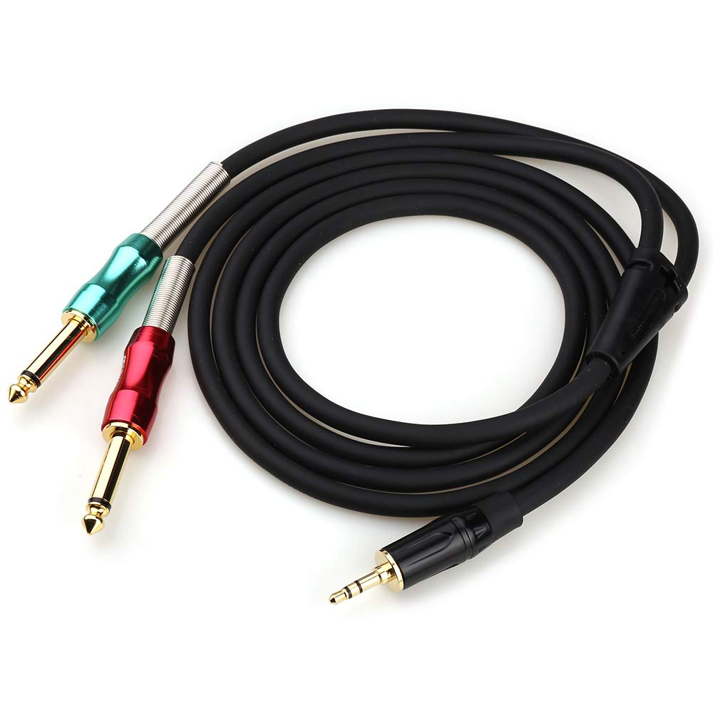 MIATIN 3.5mm 1/8" Male to Dual RCA Male Aux Jack Stereo Audio Y Splitter Patch Insert Cable -3Meters /10Feet