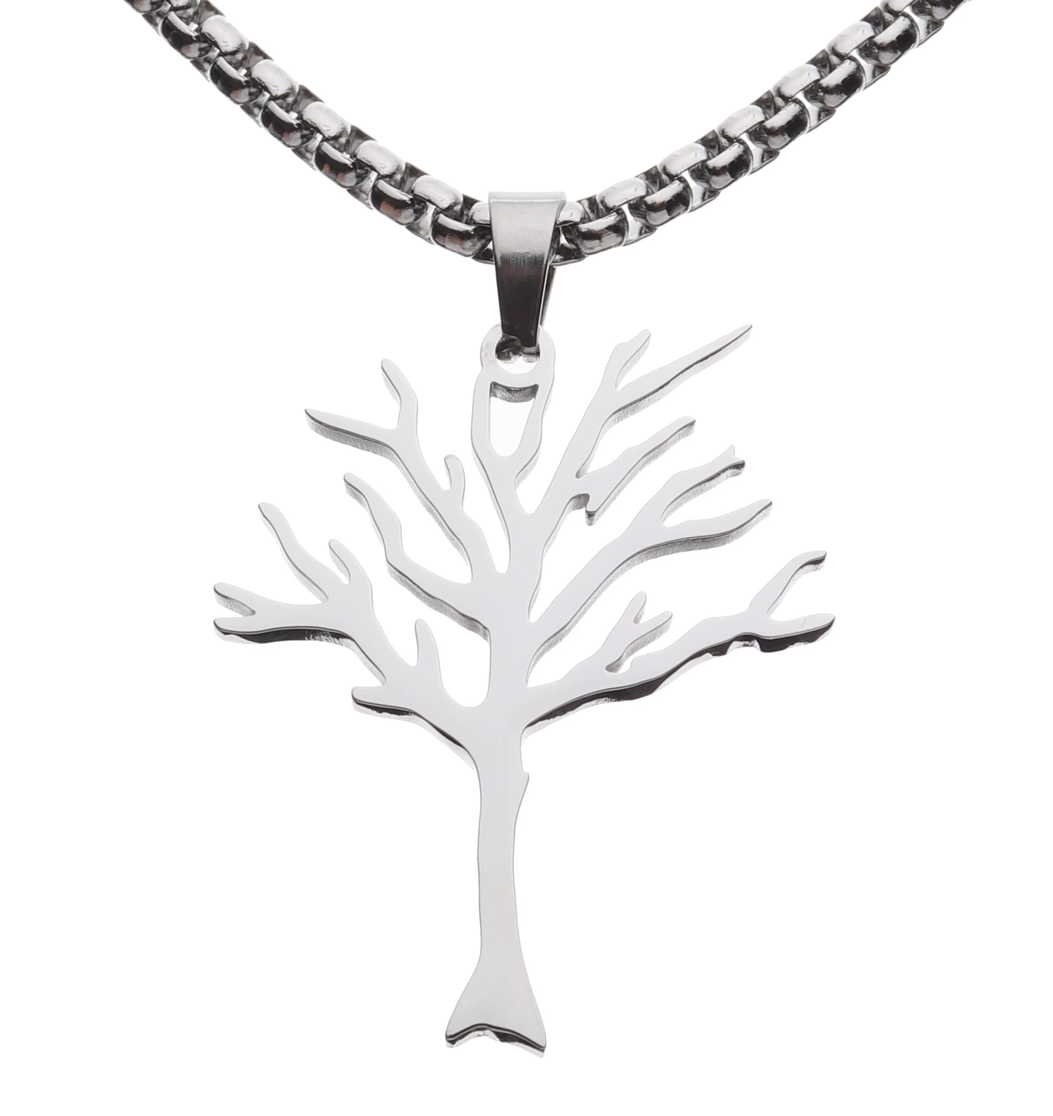 Ridetoxjx Rvg Xxx Hip Hop Rapper Pendant Chain Necklace (Tree)