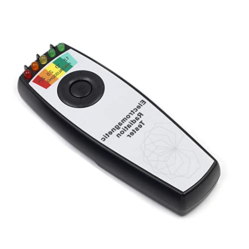 Tookie LED EMF Meter Magnetic Field Detector Ghost Hunting Indoor Outdoor Home School(Black)