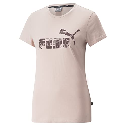 PUMA Women's Essentials+ Animal Logo Tee, Rose Quartz