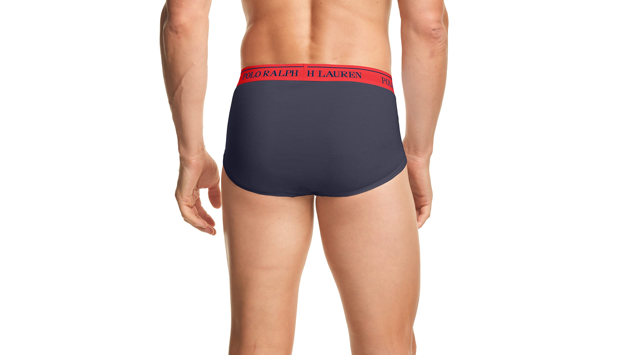 Polo Ralph Lauren 4-Pack Stretch Classic Fit Briefs Polo Black/White/Blue Saturn/Black XL