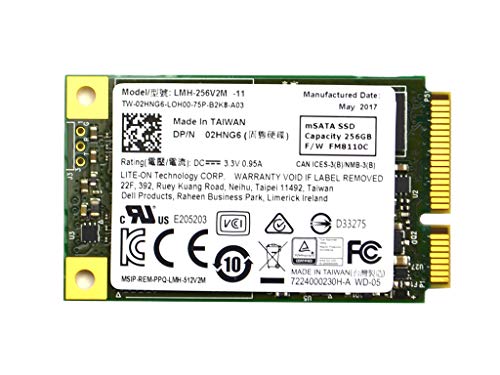 LITE-ON LMH-256V2M 256GB MLC SATA 6GB/S MSATA Internal Solid State Drive 2HNG6