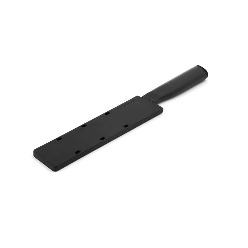 KitchenAid Classic Ceramic Serrated Bread Knife with Custom-Fit Blade Cover, Sharp Kitchen Knife, Dishwasher-Safe, 8-Inch, Black