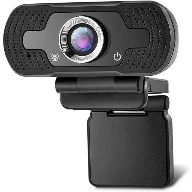 Webcam with Microphone, iAmotus 1080P HD Webcam Desktop or Laptop, Streaming Webcam for Computer Widescreen Video Calling and Recording, USB Web Camera
