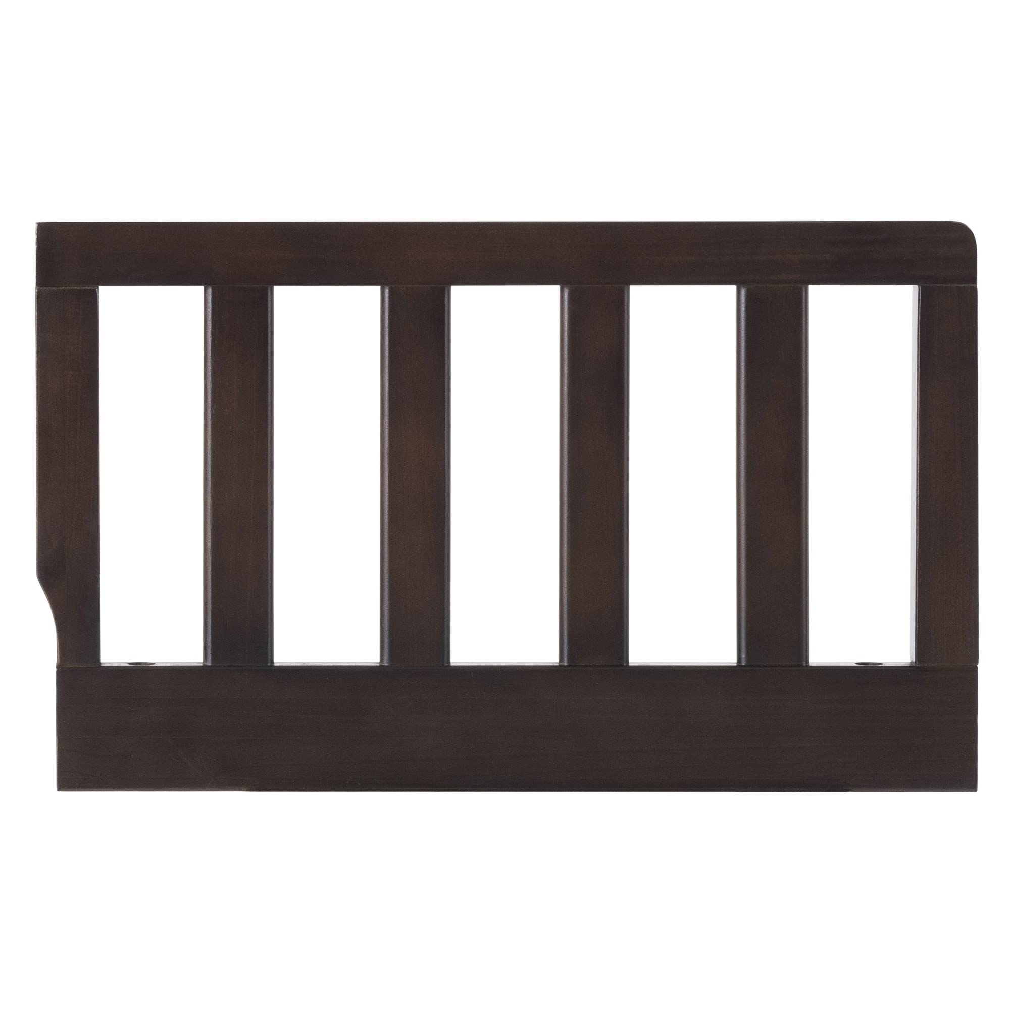 Oxford Baby Logan Crib to Toddler Bed Guard Rail Conversion Kit, Espresso Brown, GreenGuard Gold Certified