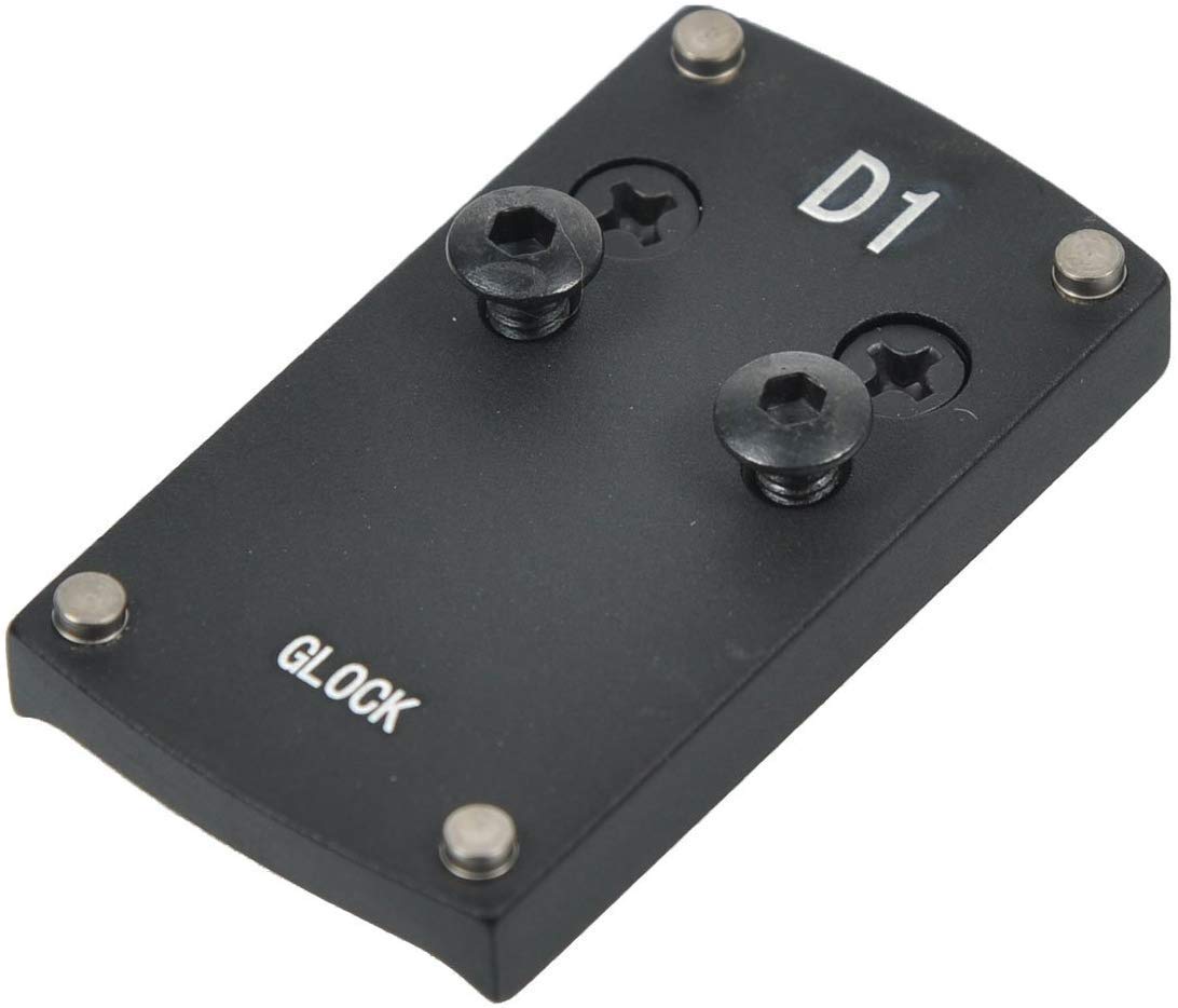 LONJN Glock 17 19 22 23 26 27 34 Mount - Vortex Venom Mount Glock Mounting Plate, Vortex Viper Mount for Glock, Glock Mount Plate for Red Dot Burris Sightmark Vortex Mini Sight