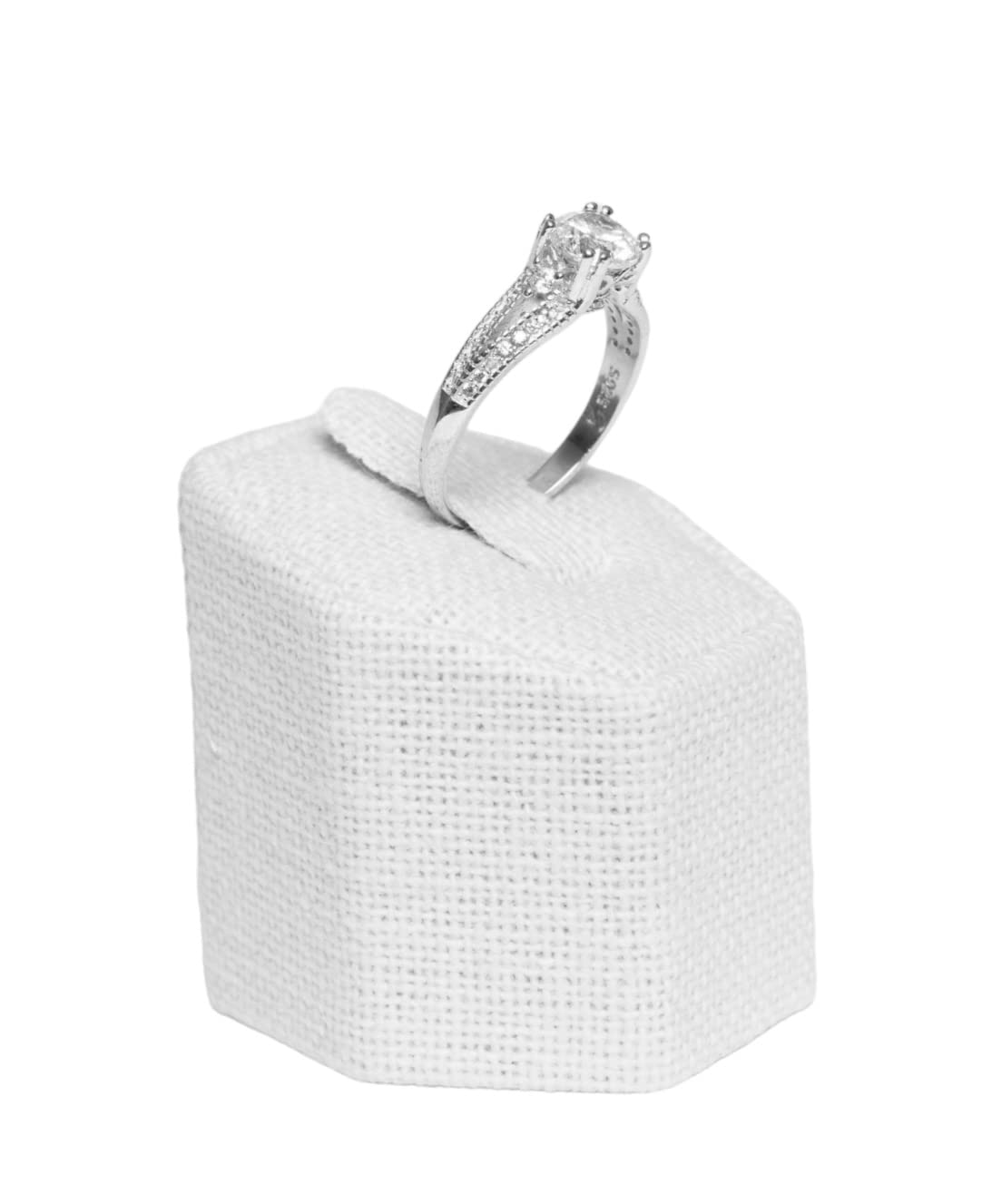 SHERRY'S JEWELS LLC 1 CT Moissanite 925 Sterling Silver Ring for Women (8)