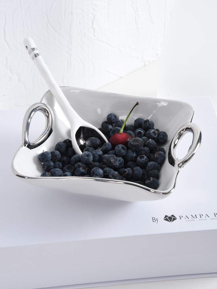Pampa Bay Get Gifty Bowl & Spoon Set, Handles Design